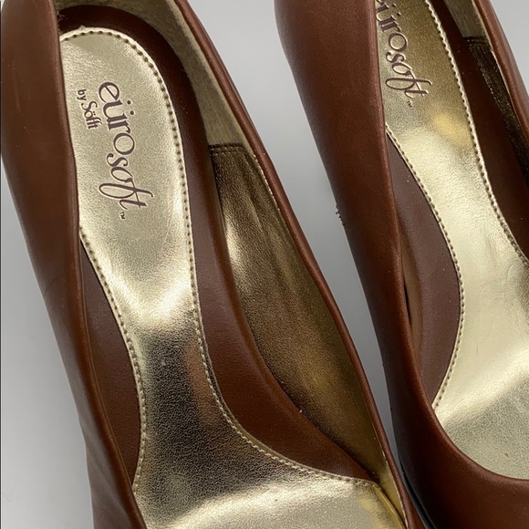 eurosoft | Shoes | Eurosoft 85m Brown Heels | Poshmark